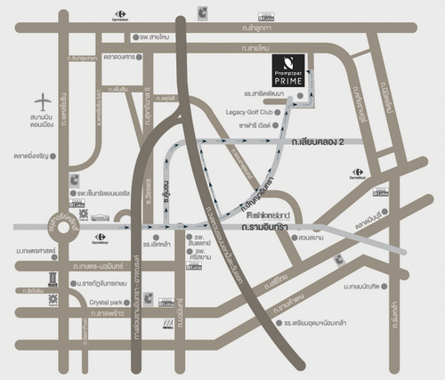 บ้านเดี่ยว พร้อมพัฒน์ ไพร์ม รามอินทรา Prompat Prime Ramintra - HOMENAYOO